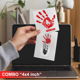 Protect Indigenous Women - Red Hand Decal – Empower Native Voice